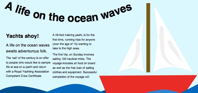 flyer-ocean-waves • iStudio Publisher • Page Layout Software for ...